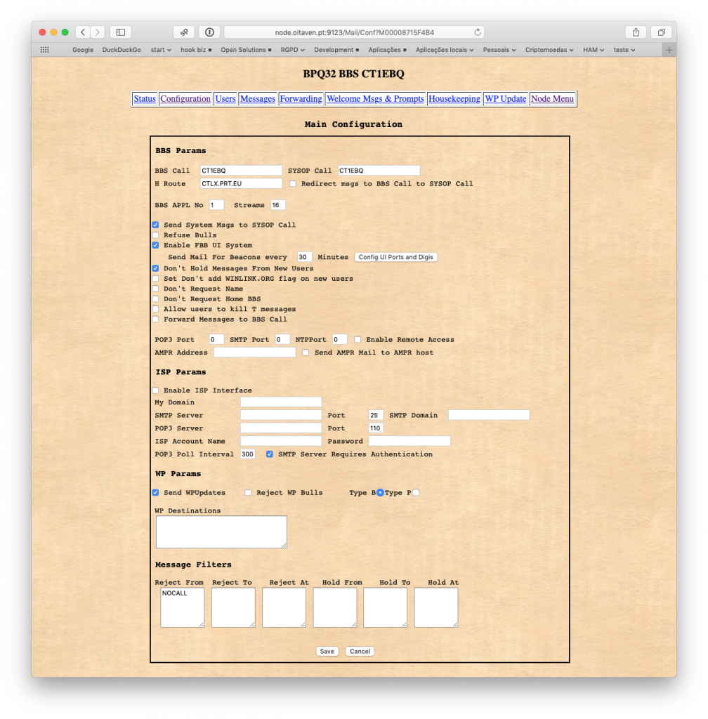 packet/APRS iGate, BBS, node e DX cluster com Raspberry Pi (parte 3) | CT1EBQ