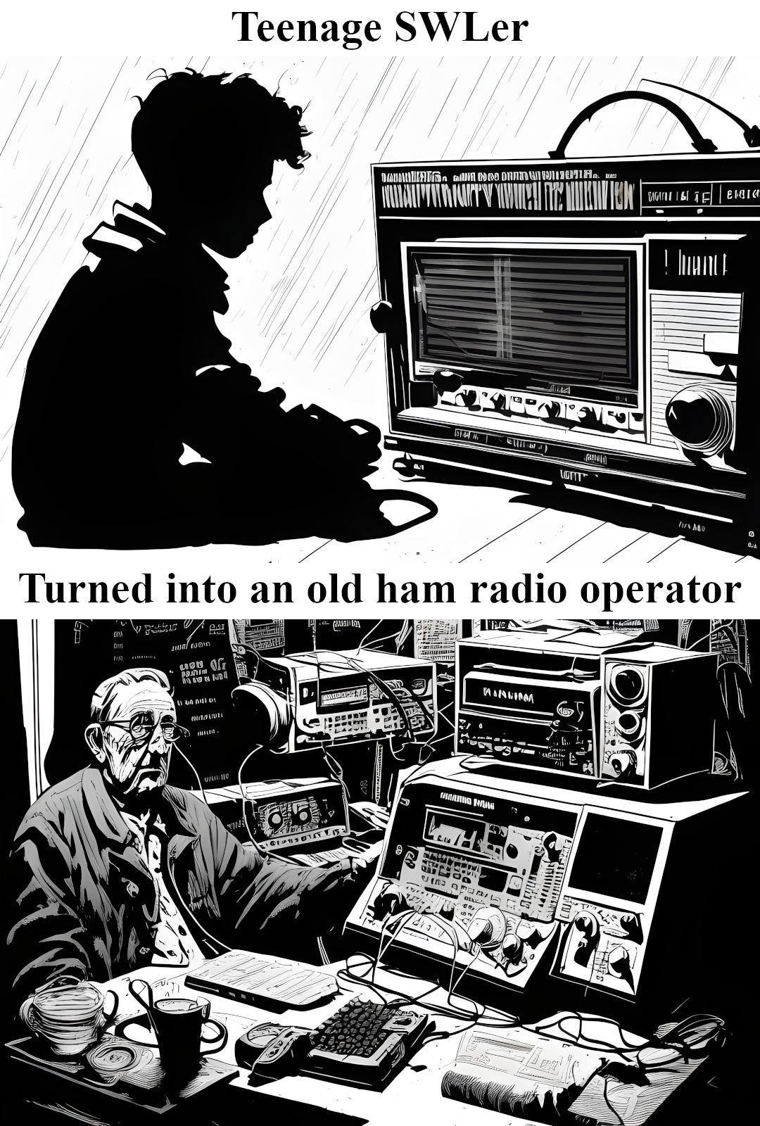 Teenage SWLer turned into an old ham radio operator | CT1EBQ